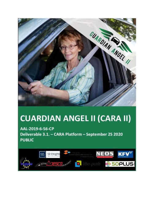 CARA II - Call 2019 - D3.1 Cara Platform - TECHNOLOGY - AAL Programme